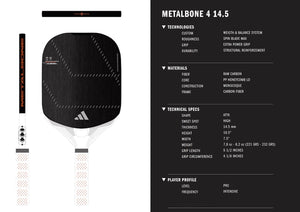 Expert review of the adidas Metalbone 2025 pickleball paddles – The Kitchen