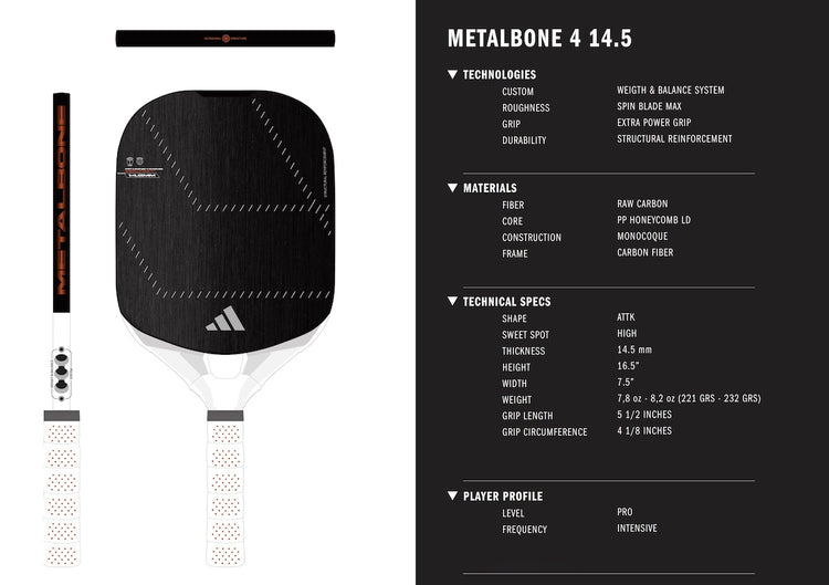 Expert review of the adidas Metalbone 2025 pickleball paddles – The Kitchen