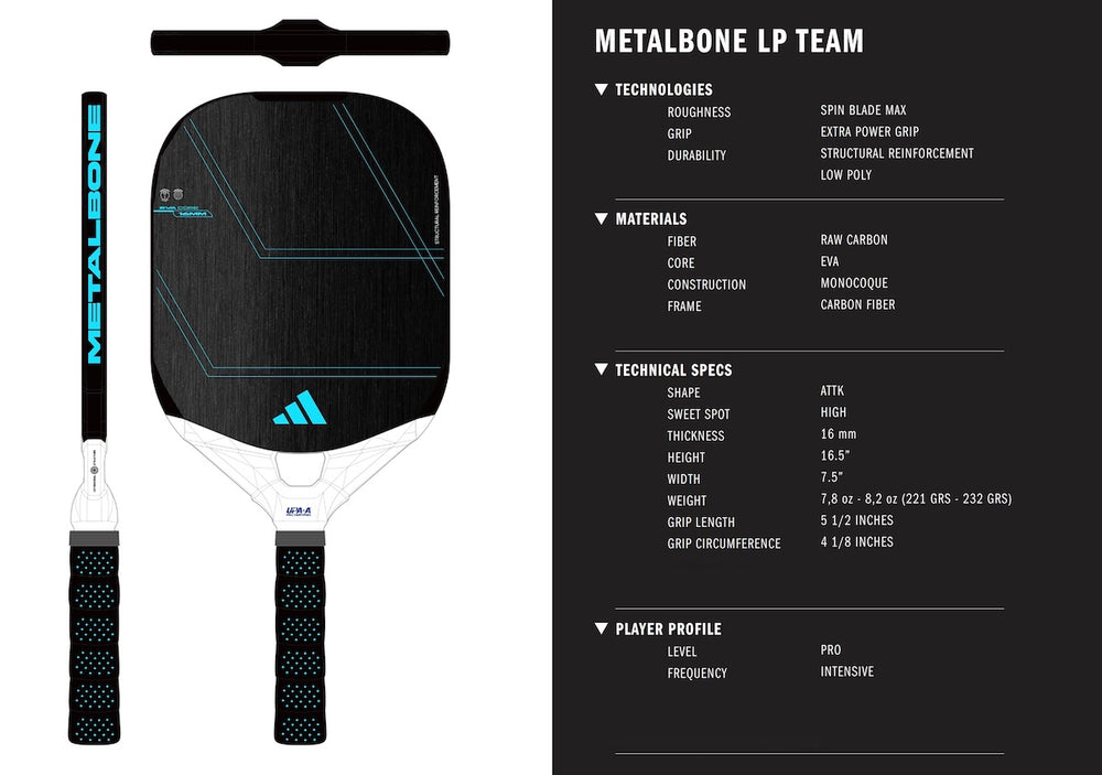 Expert review of the adidas Metalbone 2025 pickleball paddles – The Kitchen